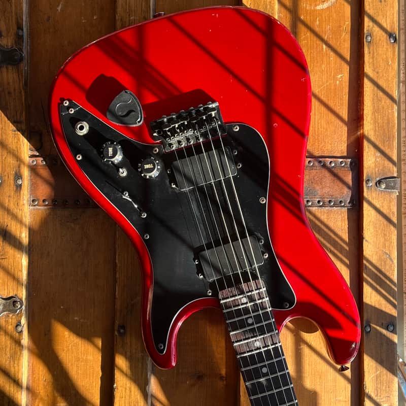 (17044) Hondo All Star H-702 - 80’s - Red | Reverb