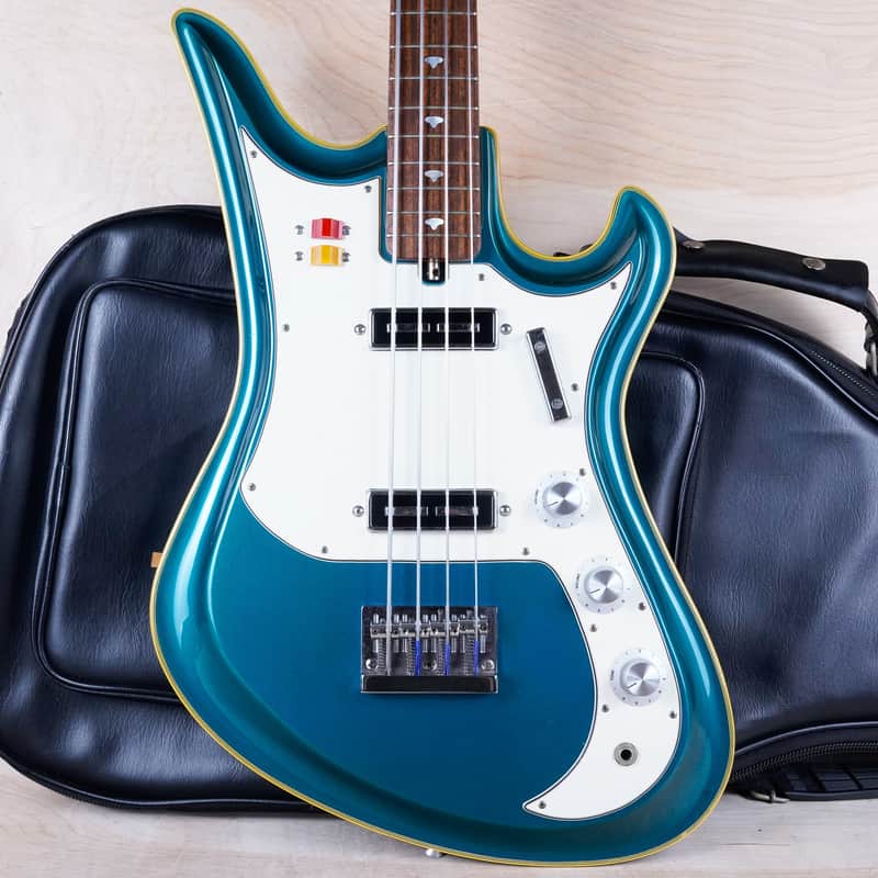 Teisco SPB-200 Spectrum Bass Reissue MIJ 2001 Metallic Blue | Reverb