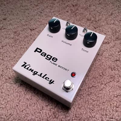 Kingsley Page Tube Boost V2 2010s - White | Reverb