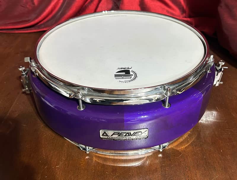 Peavey Radial Pro 1000-14"x6" Snare Drum- rare Metallic | Reverb