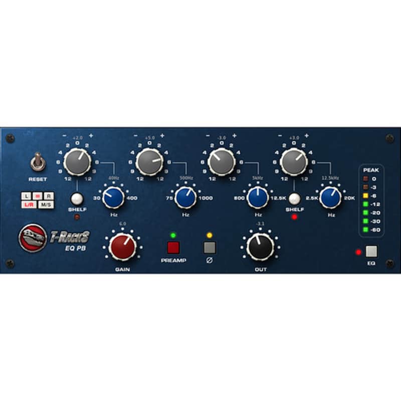 IK Multimedia T-RackS EQ PB | Preamp & EQ Plug-In (Download) | Reverb
