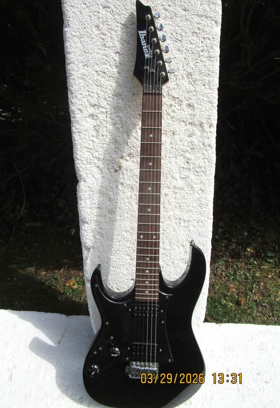 Left Hand Ibanez GiO GRX 20 L Guitar, 1990's, 2 HB Pickups | Reverb