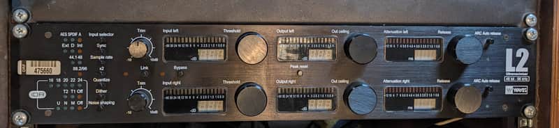 Waves L2 Ultramaximizer Hardware Rackmount mastering limiter | Reverb