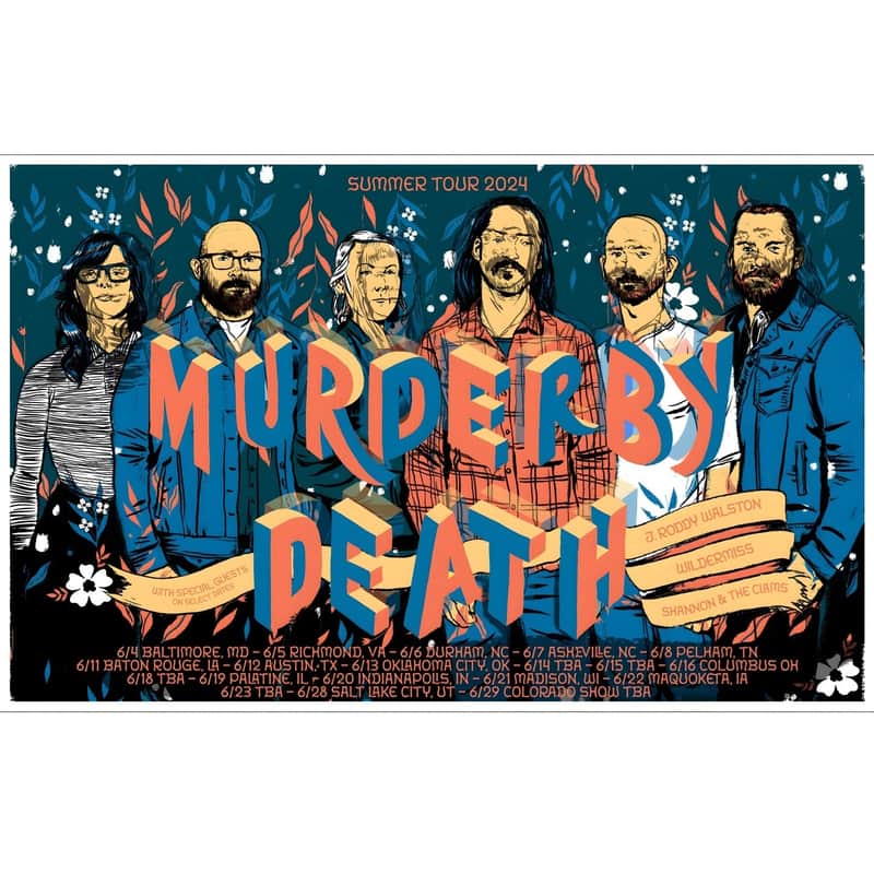 MURDER BY DEATH | J. RODDY WALSTON | WILDERMISS | SHANNON & | Reverb