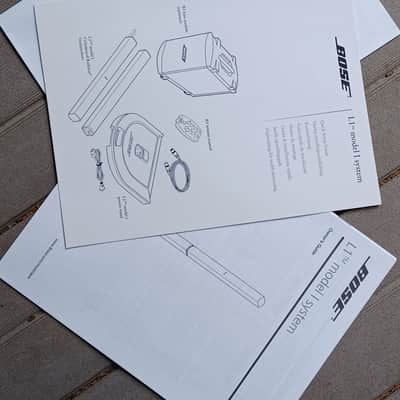 Bose Standing speakers from L1 model (no base), almost FREE | Reverb