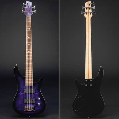 Lindo PDB-5 V2 Purple 5-String Electric Bass Guitar & HARD | Reverb UK