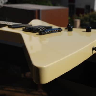 ESP Mx-220 James Hetfield Eet Fuk Olympic White Metallica | Reverb