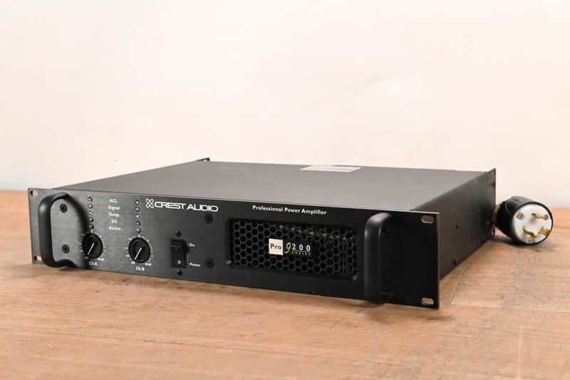 Crest Audio Pro 9200 2-Channel Power Amplifier CG01VS7 | Reverb