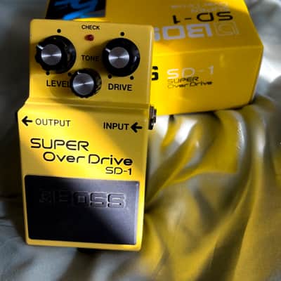 Boss SD-1 - Black label Taiwan | Reverb