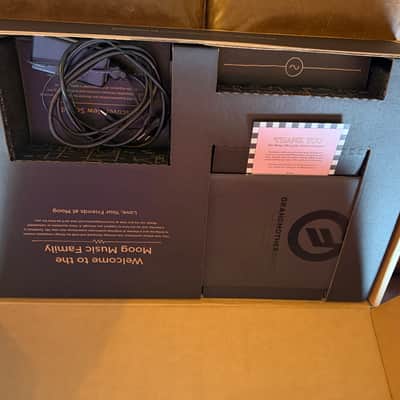 Moog Grandmother Dark 32-Key Semi-Modular Analog Synthesizer | Reverb