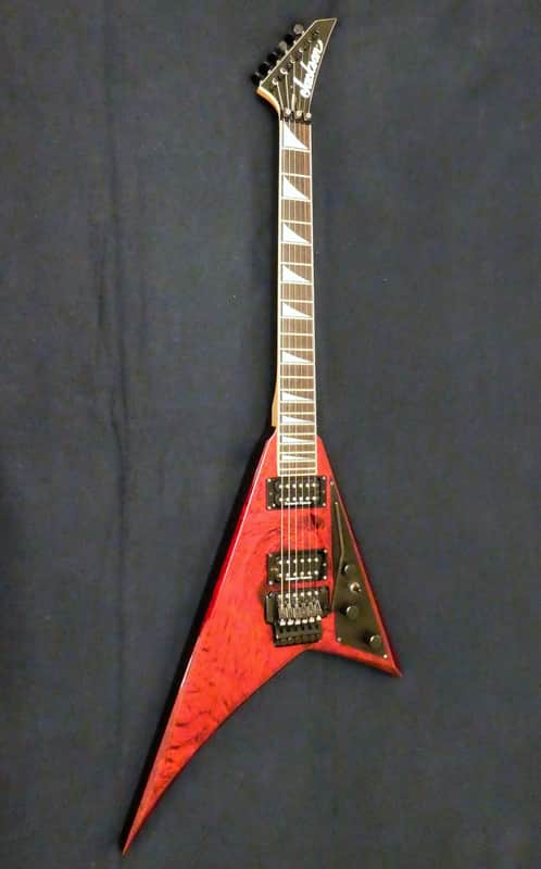 Jackson RR3 Randy Rhoads 2004 Crimson Swirl | Reverb