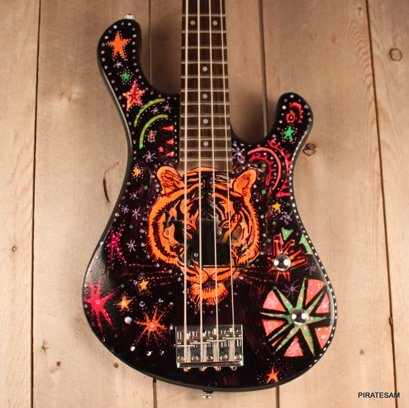 Dean Hillsboro Junior Custom art Bass w/gig bag | Reverb