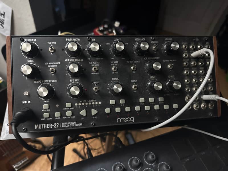 Moog Mother-32 Tabletop / Eurorack Semi-Modular Synthesizer | Reverb