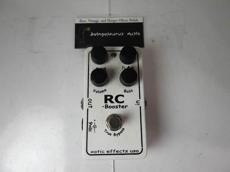 Xotic RC Booster Real Clean Boost Effects Pedal Version 1 V1 | Reverb