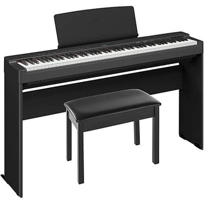 Yamaha - P225BLB - Deluxe Digital Piano Bundle | Reverb