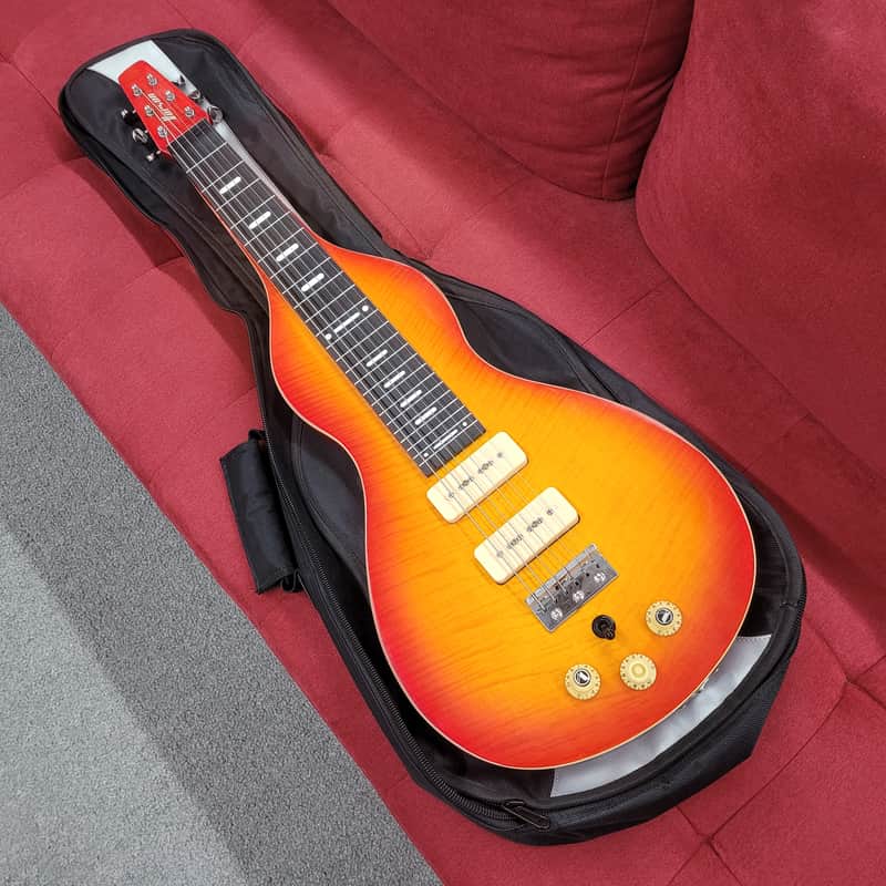 Vorson Lap Steel Guitar with Gigbag - Cherry Sunburst | Reverb