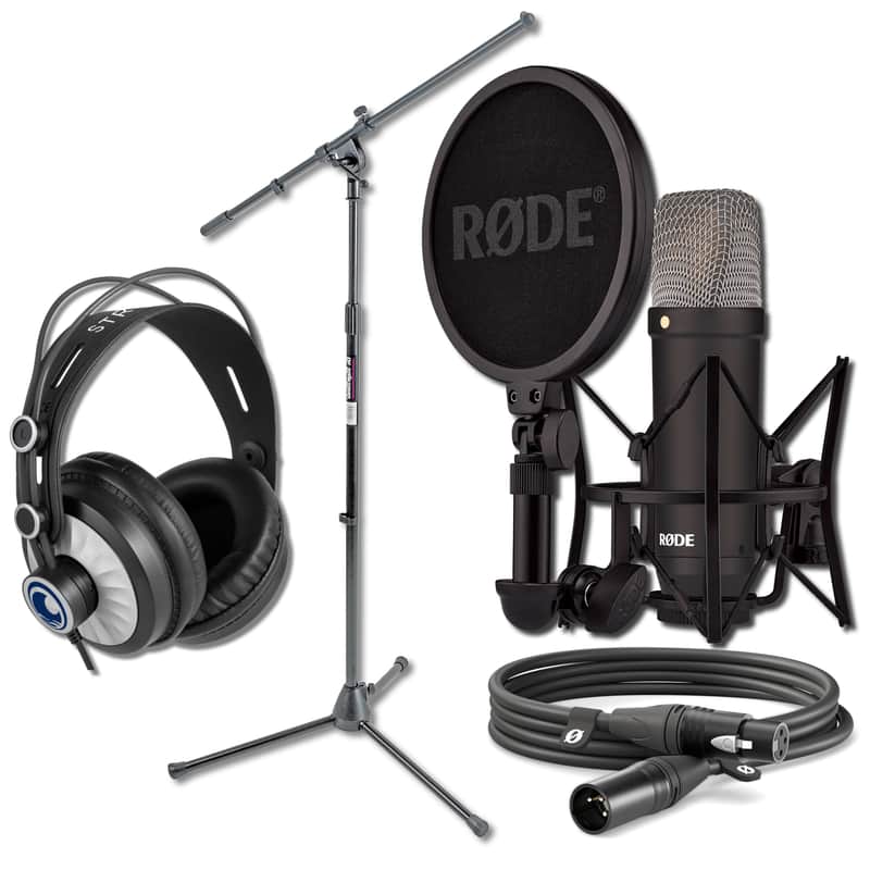 Rode NT1 Signature Series Black Large-Diaphragm Cardioid | Reverb