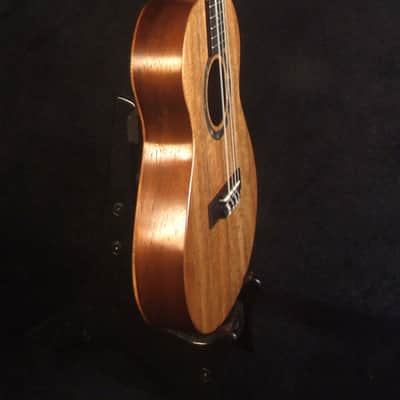 Handcrafted 5 String ArchBack Baritone Ukulele, Solid Mango, | Reverb