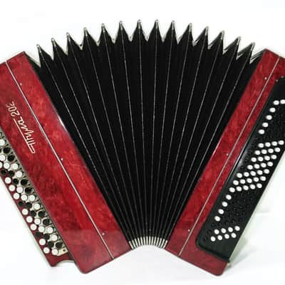 Tulskiy Russian Bayan Tula 202 Button Accordion 100 bass | Reverb
