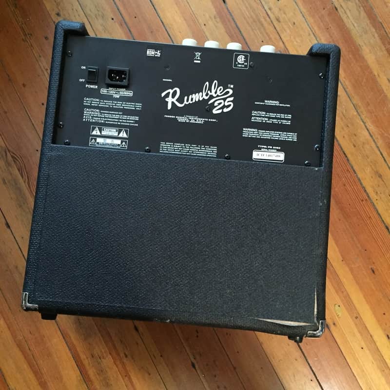 Fender Rumble 25 V3 25-Watt 1x8" Bass Combo Amp | Reverb