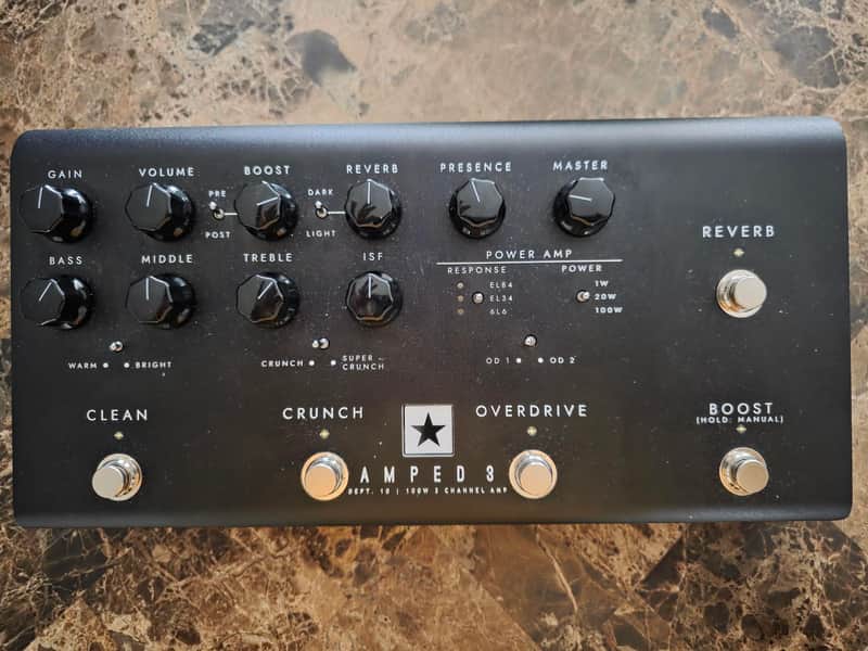 Blackstar Dept 10 Amped 3 Guitar Amp Pedal | Reverb