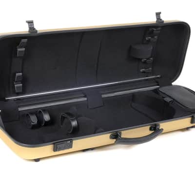 GEWA Air Avantgarde Violin Case 4/4 Oblong Gold/Black with | Reverb