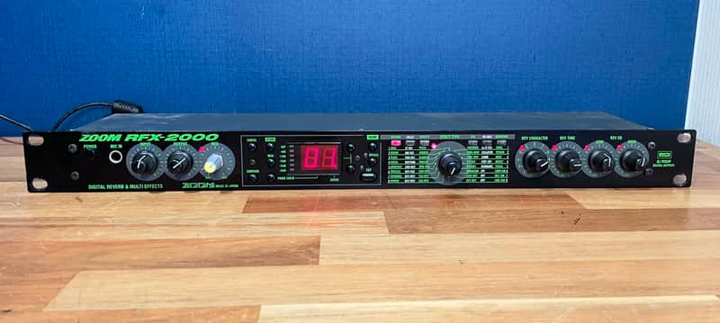 Zoom RFX-2000 Rack Mount Digital Reverb / Multi-Effect | Reverb