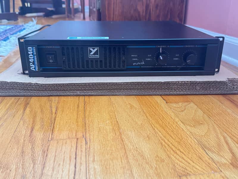 Yorkville AP4040 2X1200W@4R AP Power Amp | Reverb