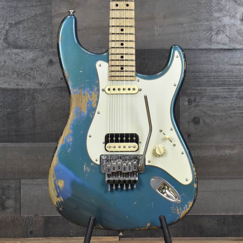 Pre-Owned Luxxtone Choppa S - Lake Placid Blue Heavy Relic, | Reverb