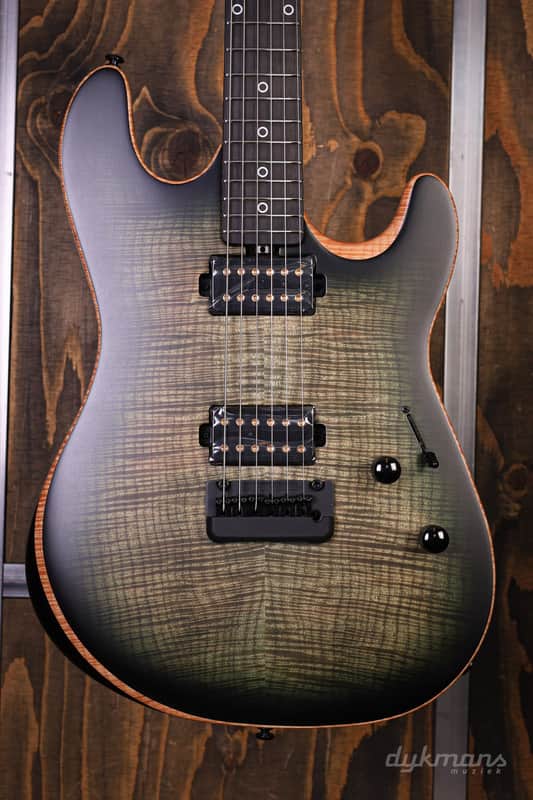 Music Man Sabre Rabea Massaad Emerald Hill Burst | Reverb