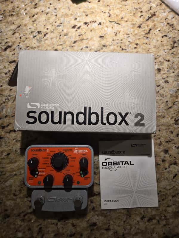 Source Audio Soundblox 2 Orbital Modulator 2010s - Orange | Reverb