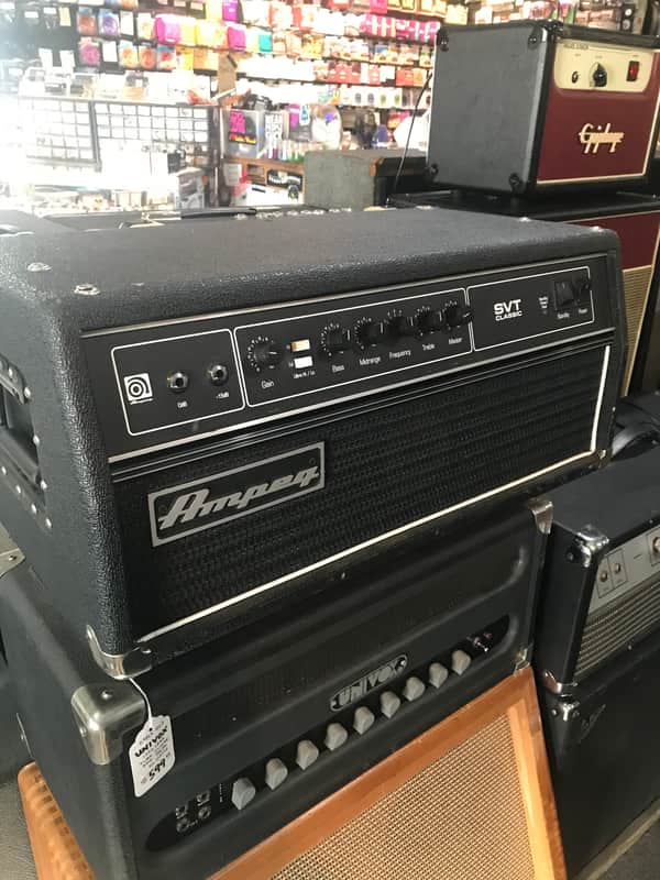 Ampeg SVT-CL Classic Series 300-Watt Tube Bass Amp Head 2000 | Reverb