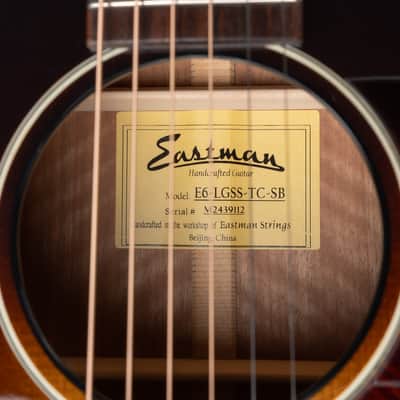 2024 Eastman E6-LGSS-TC-SB - Sunburst | All Solid LG-2 00 | Reverb