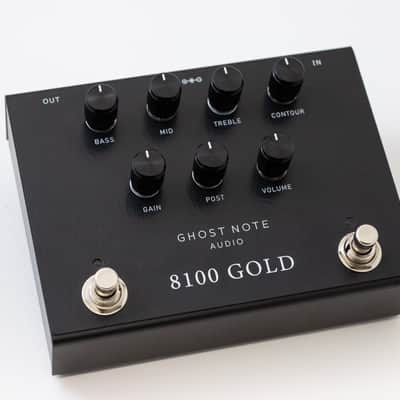 Ghost Note Audio - 8100 Gold Preamp Pedal (Black) | Reverb