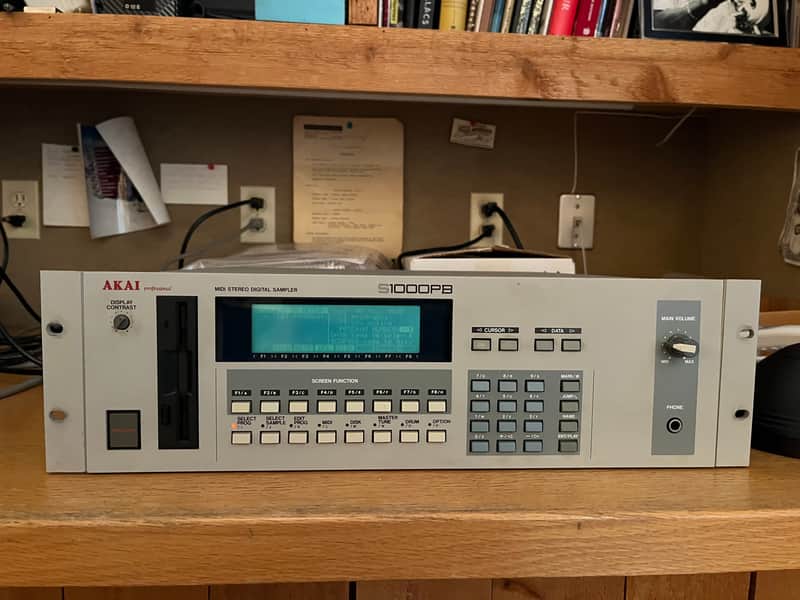 Akai S1000 MIDI Digital Sampler 1986 - White | Reverb