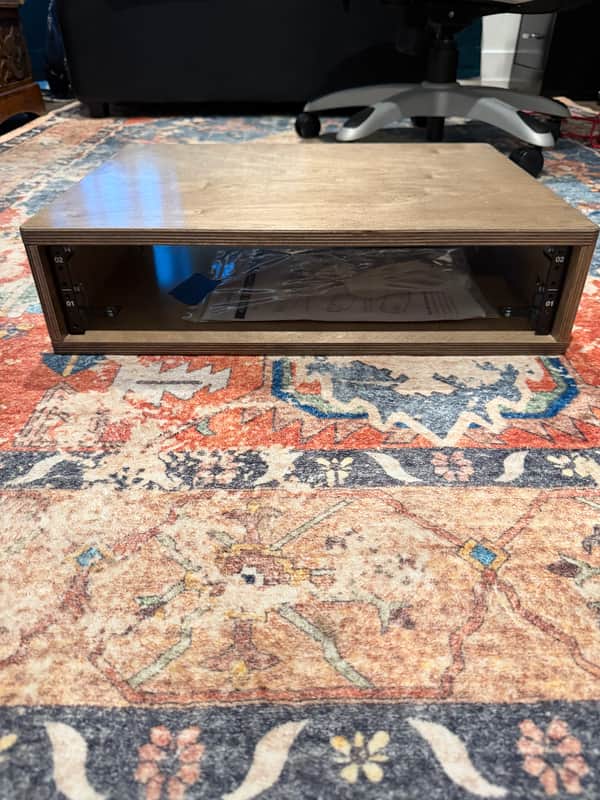 Sound Town 2U Wood Audio Rack Mount | Reverb