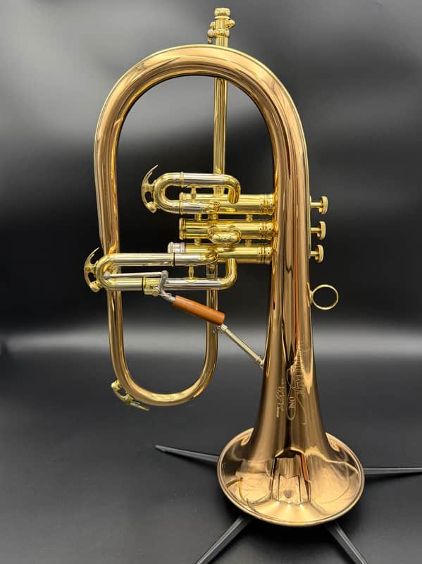 Conn Vintage One 1FG Flugelhorn | Gold Brass Bell | | Reverb Canada