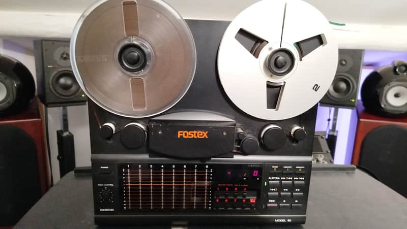 Fostex Model 80 - 8 Track Reel To Reel Tape Vintage Recorder | Reverb