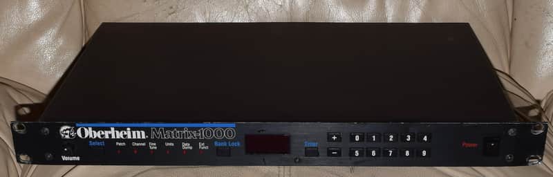 Oberheim Matrix 1000 Rackmount 6-Voice Synthesizer 1987 - | Reverb