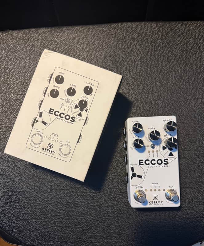 Keeley ECCOS Neo-Vintage Tape Delay 2019 - Present - White | Reverb