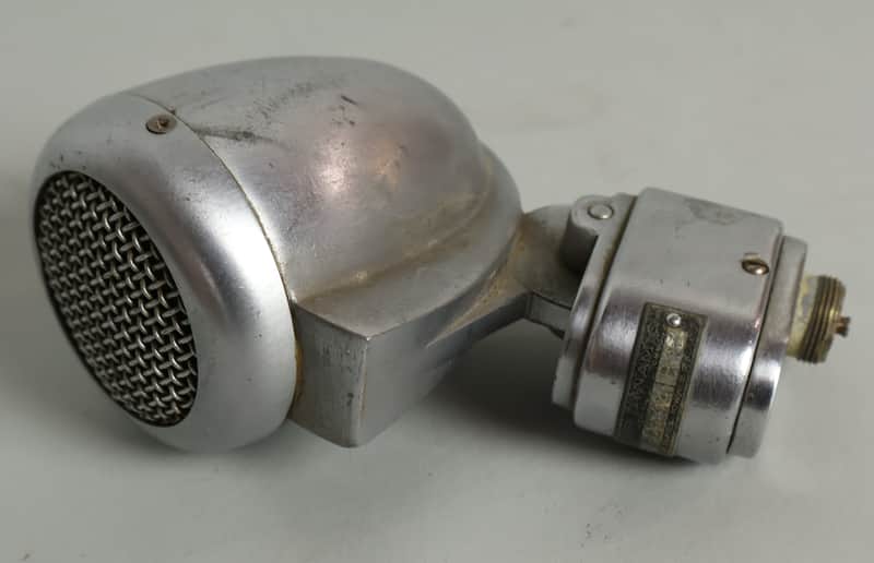 Vintage 1940's Turner 22D dynamic microphone High Z Satin | Reverb