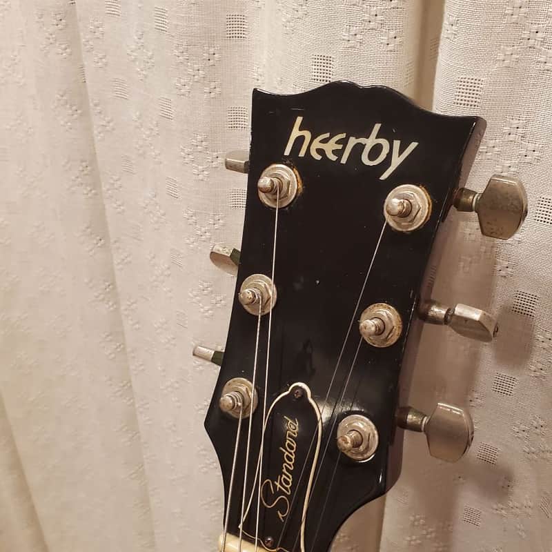 1970's Rare MIJ Lawsuit Kasuga Heerby LS-500 Set Neck Les | Reverb