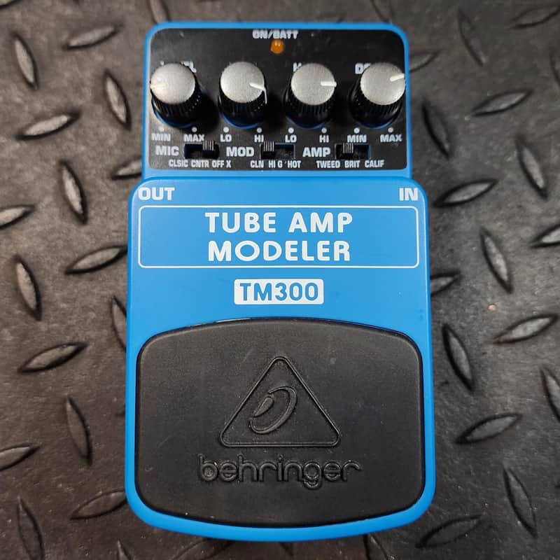 Behringer TM300 Tube Amp Modeler Pedal 2010s - | Reverb Latvia