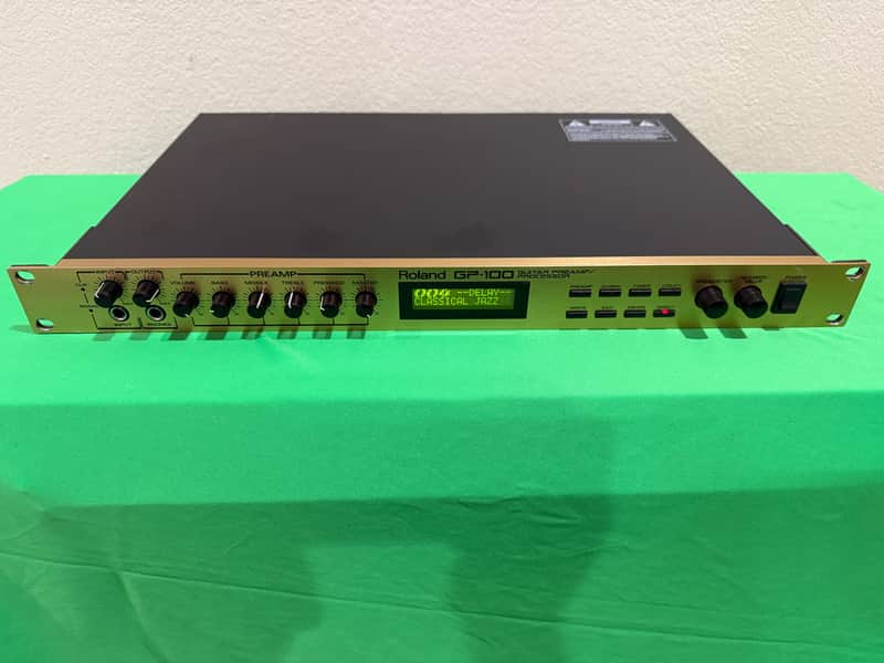 Roland GP-100 Guitar Preamp / Processor 1995 - 1999 - Gold | Reverb