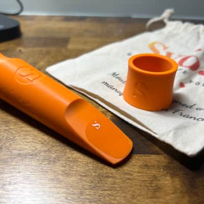 Syos Michael Wilbur Signature Bari Sax - Orange | Reverb