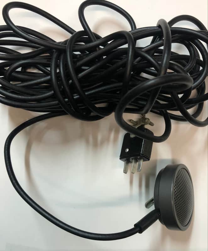 Shure Microphone Lapel Model 76B With Box Vintage early-1950s | Reverb