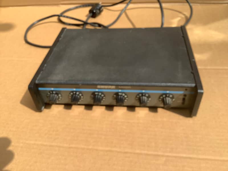 Shure M 268 mixer made in usa vintage audio mixing console | Reverb