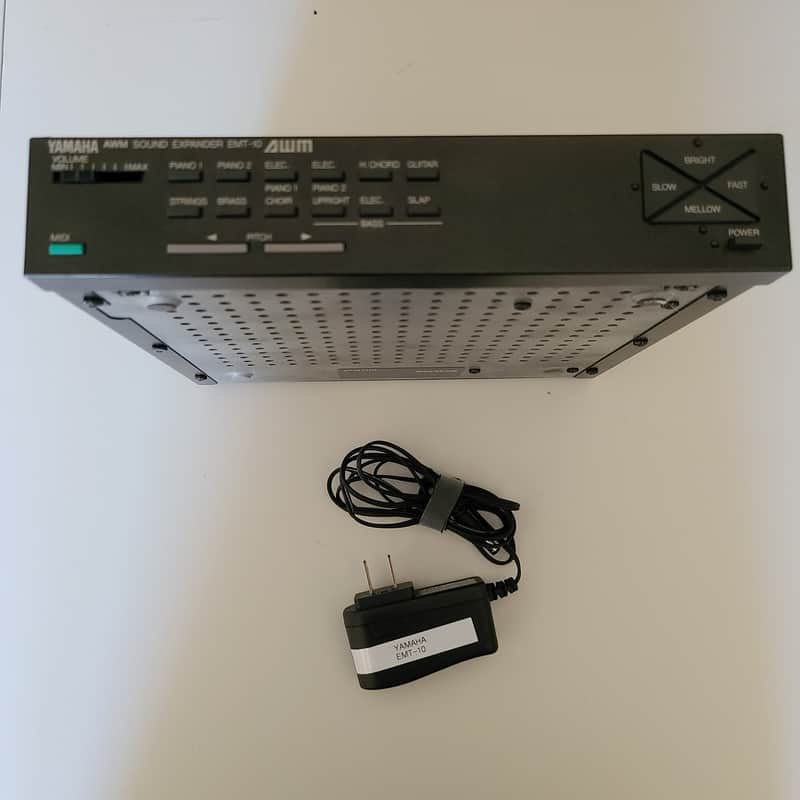 Yamaha EMT-10 AWM Sound Module with Power Adapter, Cleaned | Reverb