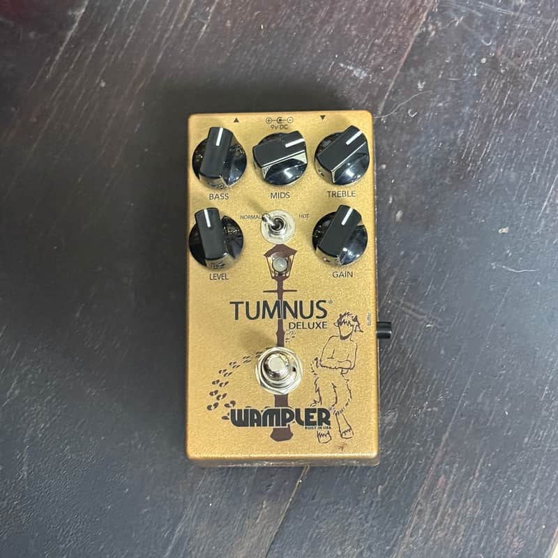 Wampler Tumnus Deluxe 2010s - Gold | Reverb