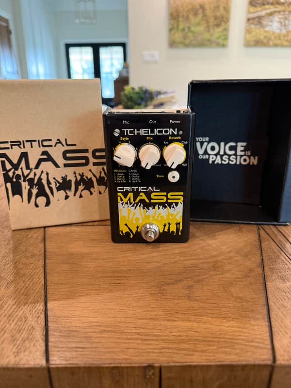 TC Helicon Critical Mass 2017 - 2021 - Black | Reverb